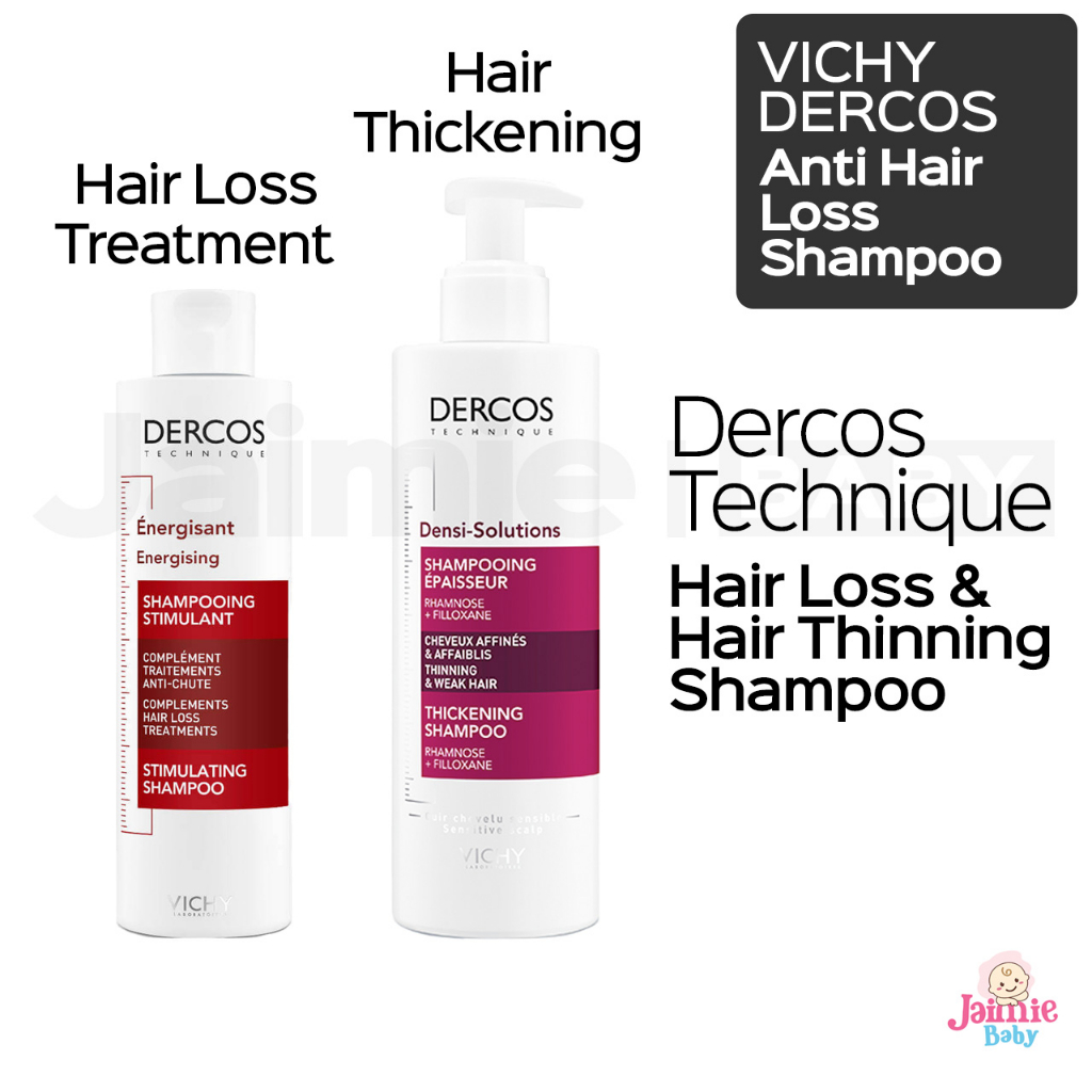 Vichy Dercos anti hair loss thinning Technique Energy + Stimulating ...