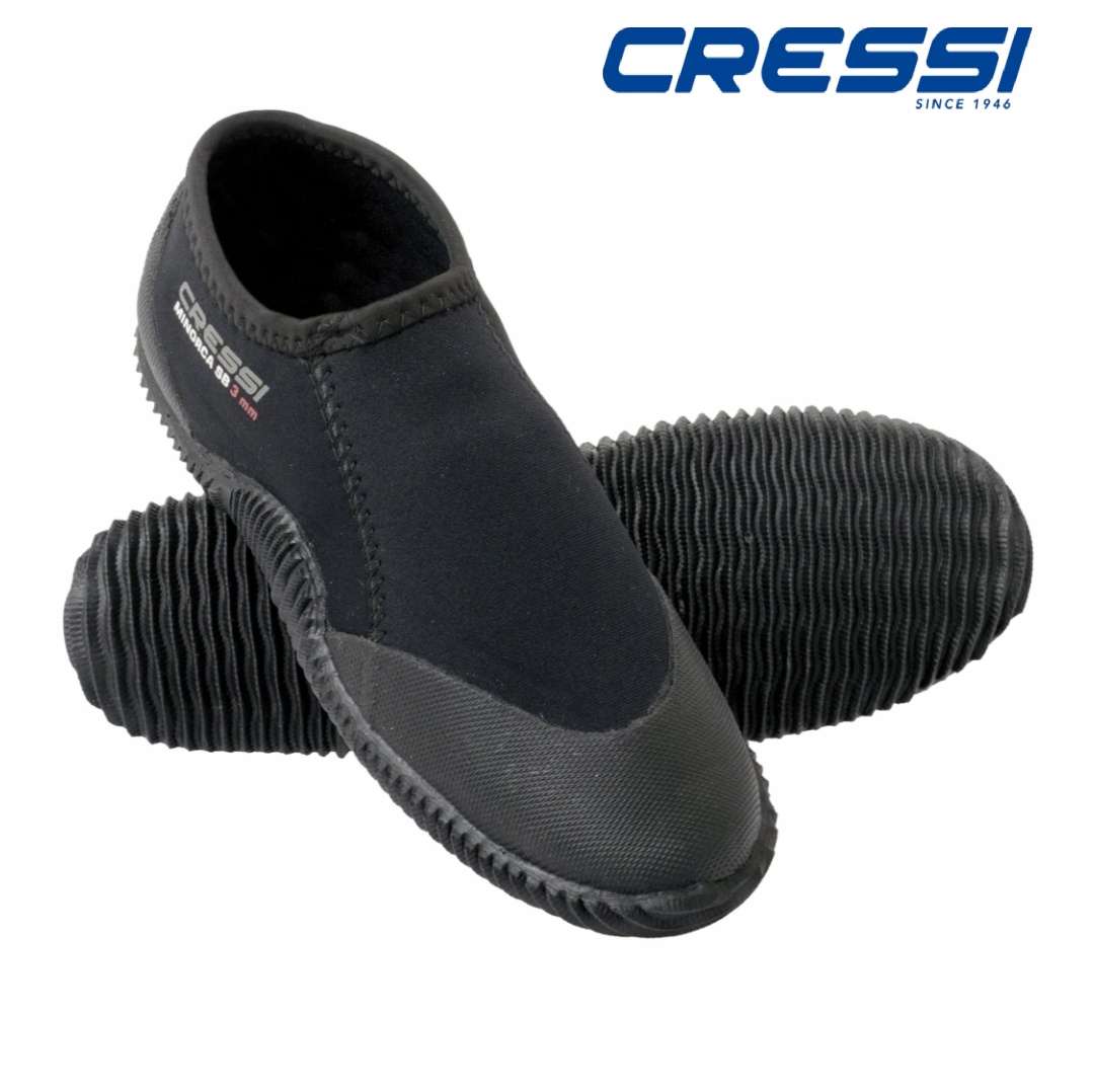 Cressi 3mm Minorca Short Boots| Low Diving Booties | Aqua Shoes ...