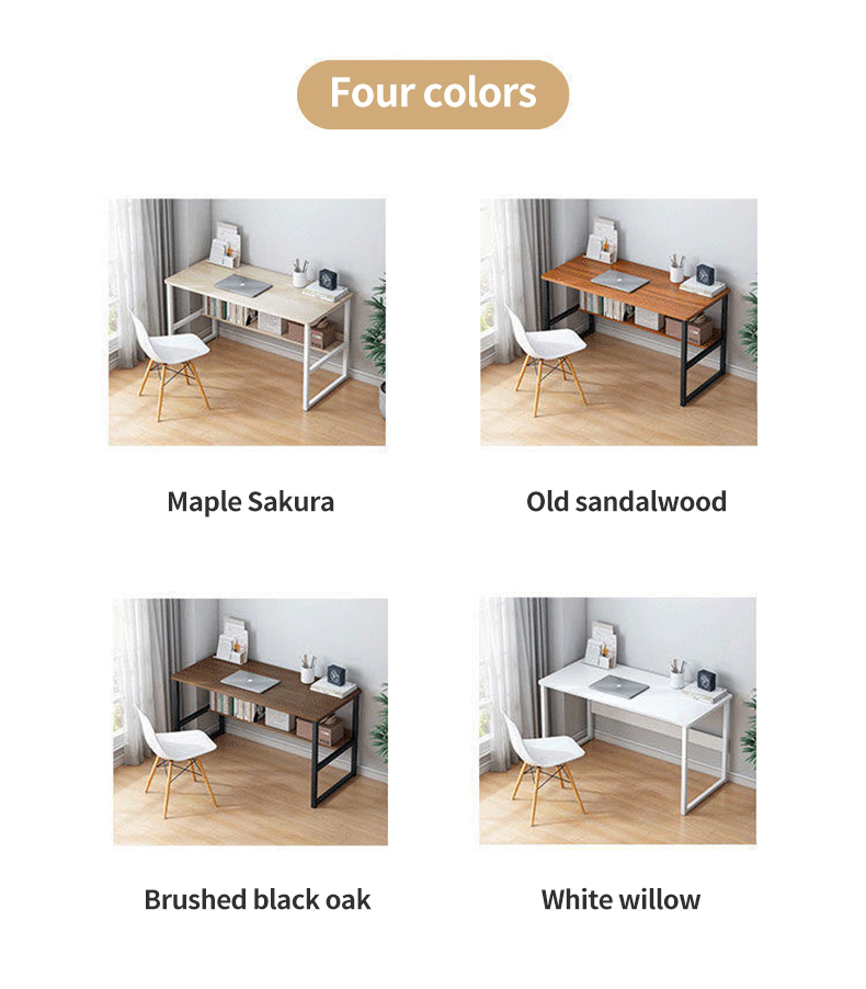 (HOME+) Desk/computer desk/dining table apartment study bedroom simple ...
