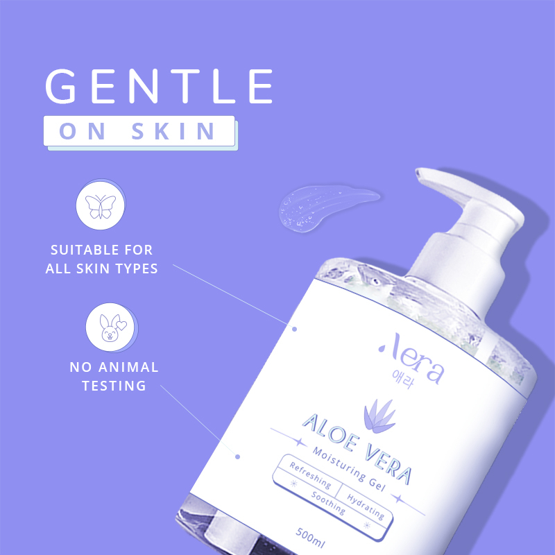 Aera 애라 Aloe Vera Moisturizing Gel | Skin Hydration Dry Skin Non-sticky ...
