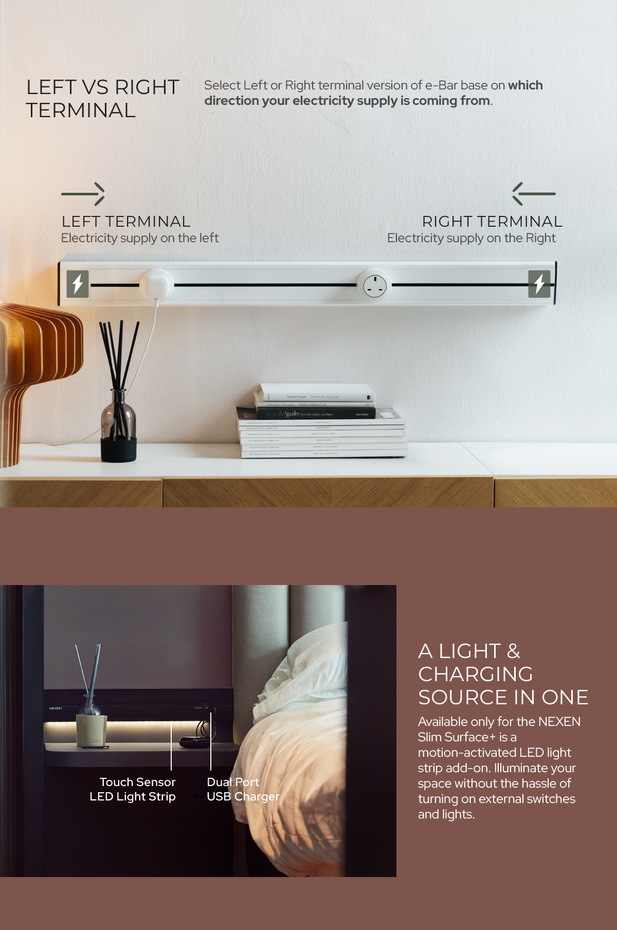 Nexen Slim Recess Power Track + 4 Adaptor (with Installation) | Power ...