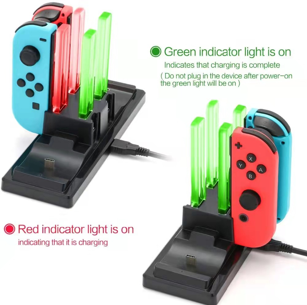 FastSnail Controller Charger for Nintendo Switch & OLED Console for ...