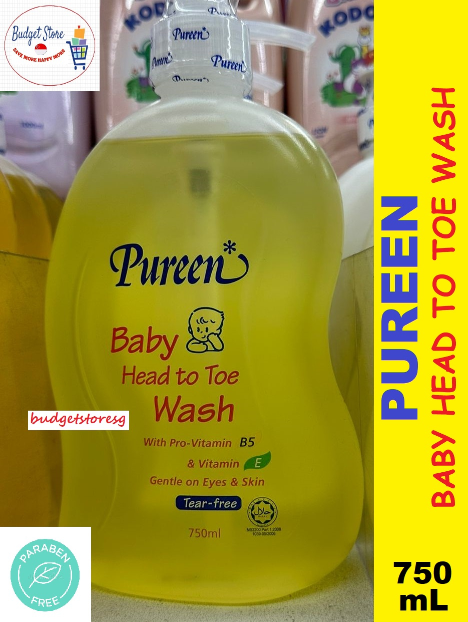 PUREEN BABY Head to Toe Wash -750 mL | Shopee Singapore