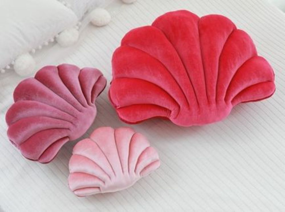 Sea Beach Scallop Shell Sofa Bed Cushion Decoration Luxury Shell ...