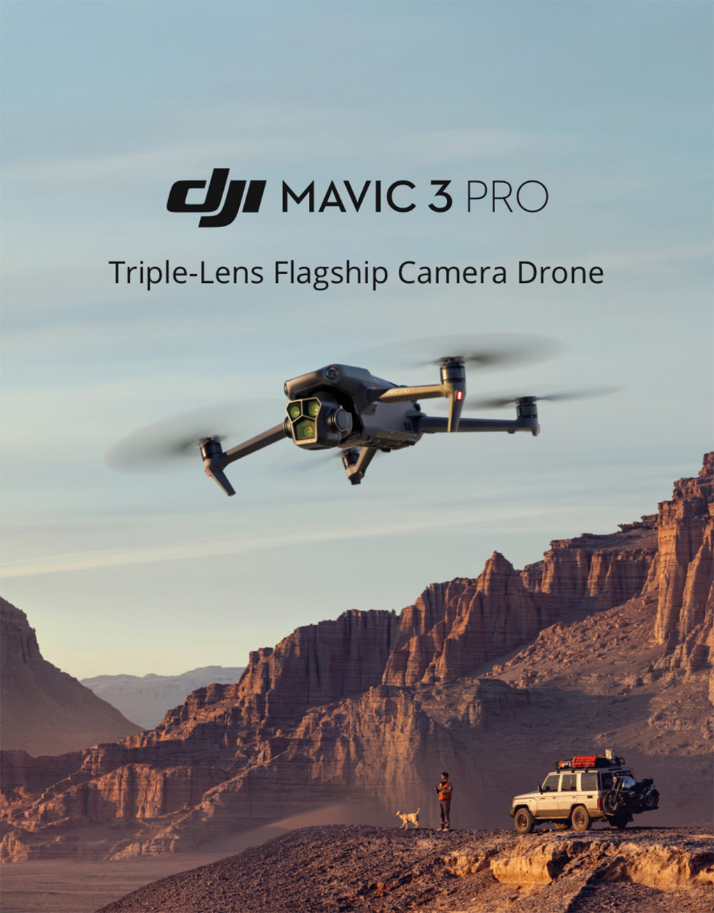 DJI Mavic 3 Pro - Camera Drone | Flagship Tri-Camera System | 4/3 CMOS ...
