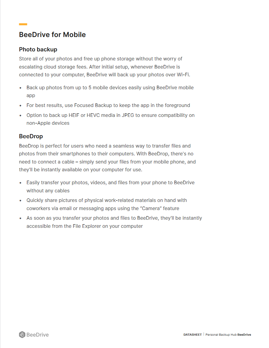 [Synology Official] BeeDrive Personal Backup Hub - Local 3-years ...