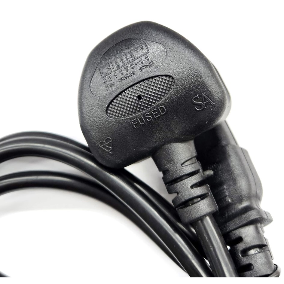 0.75MM2 SA C13 to UK (3pin) Power Cable 1.5M with Safety Mark 13A 250V ...