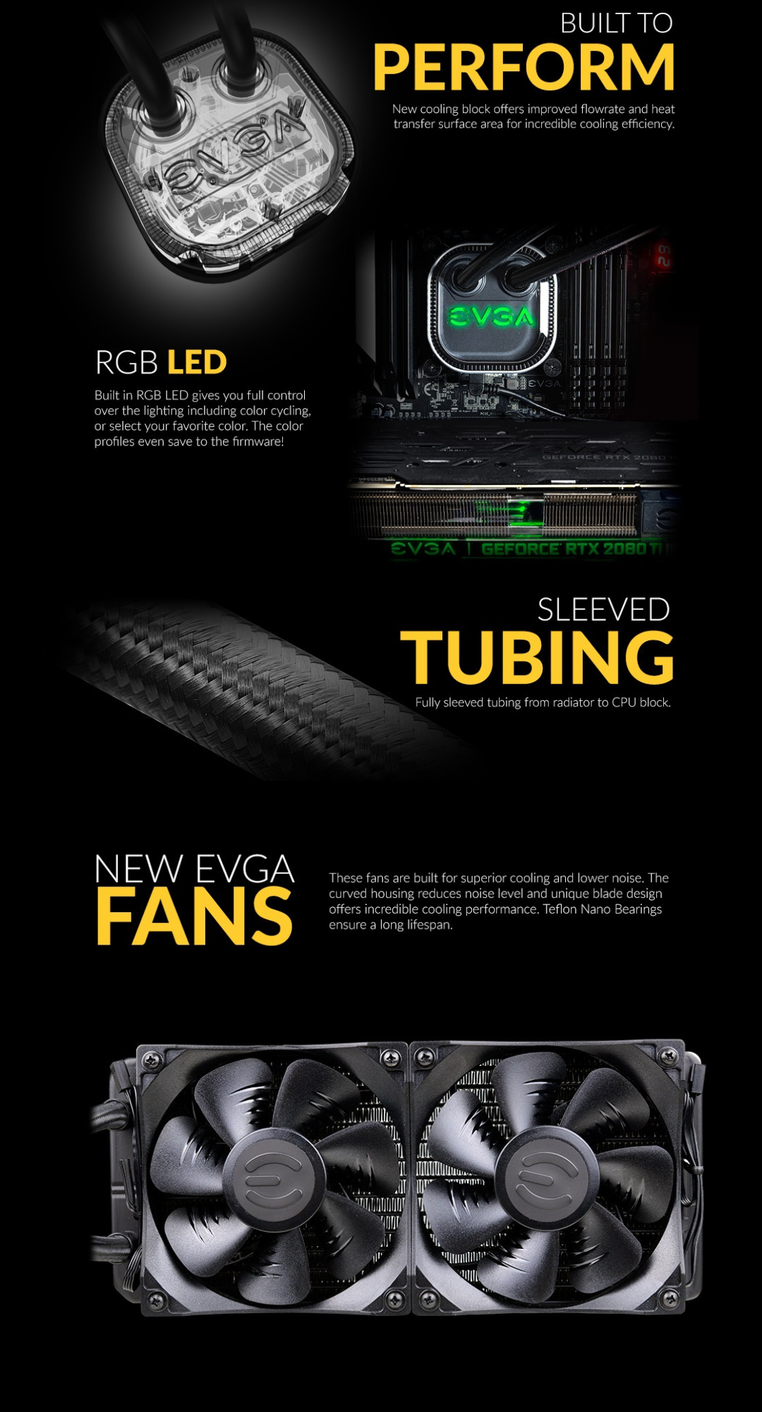 EVGA CLC 240mm AIO RGB LED CPU Liquid Cooler (AM5) | Shopee Singapore
