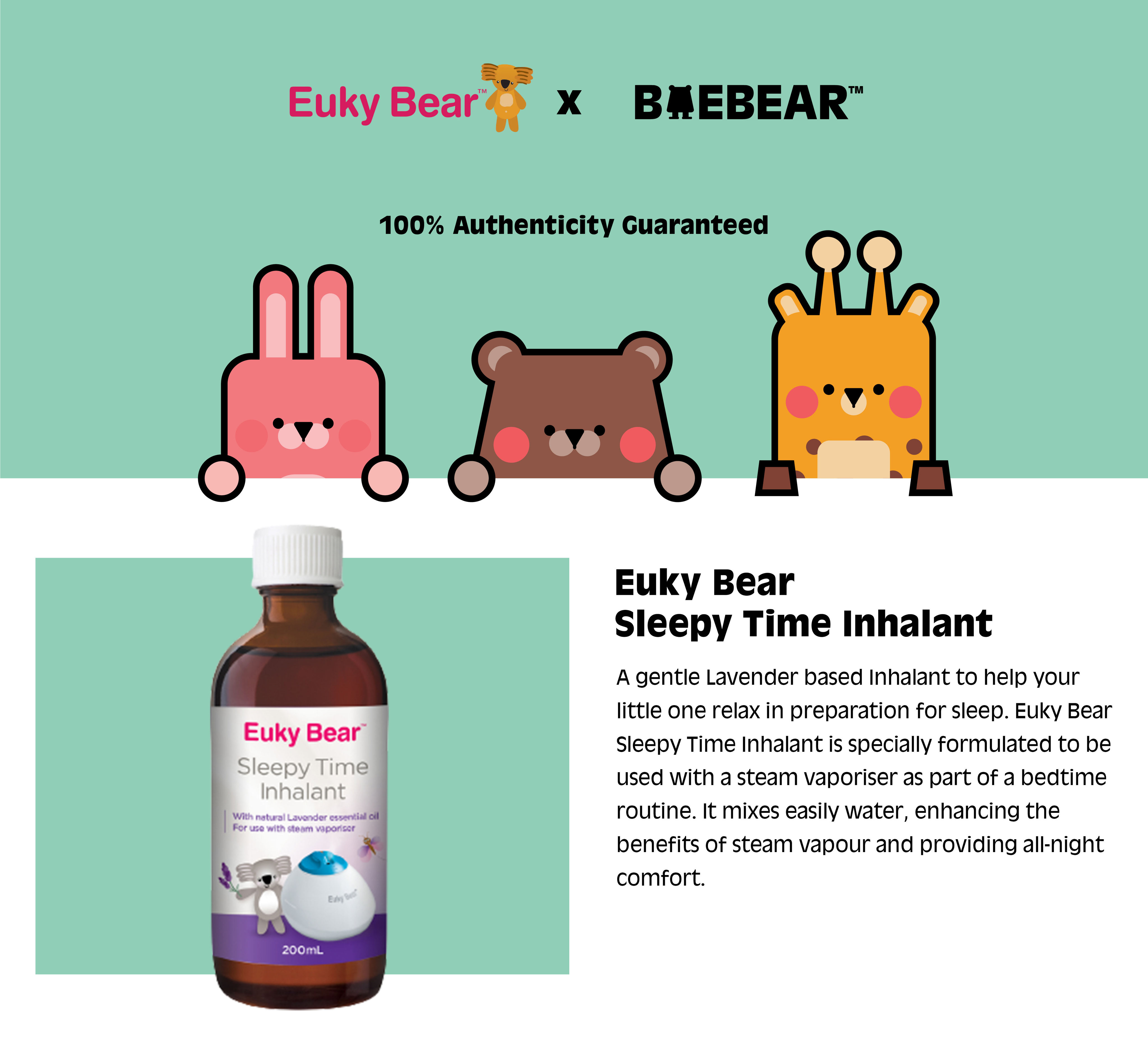Euky Bear Sleep Sniffly Nose Room Spray | Euky Bear Sniffly Nose ...