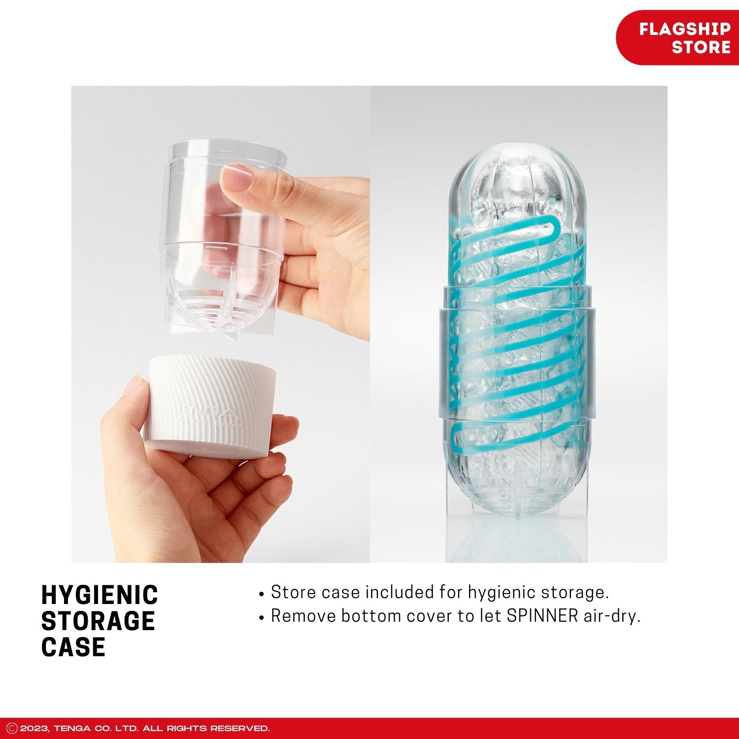 TENGA Spinner Series · Reusable Stroker with Coil Motion · Spiral ...