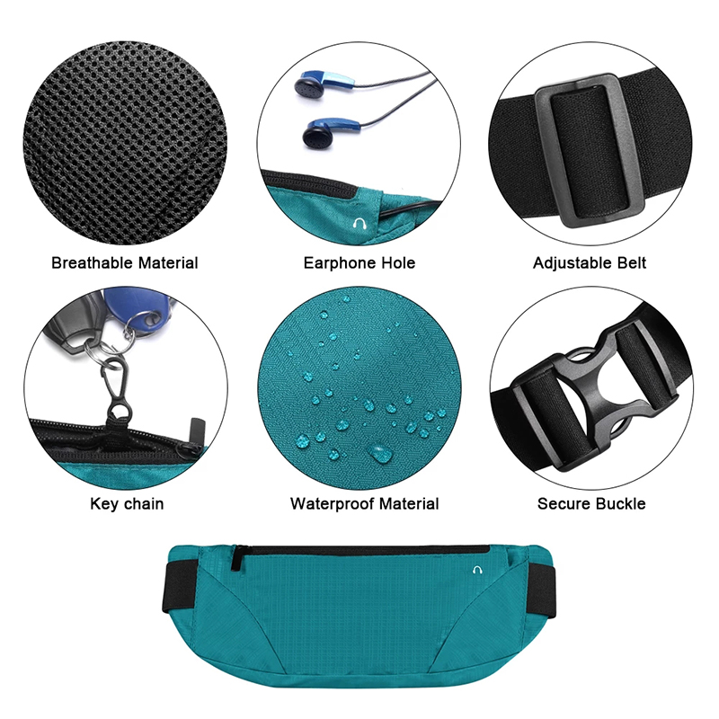 SG Seller Running Waist Bag Sports Belt Pouch Waterproof Sport Waist ...