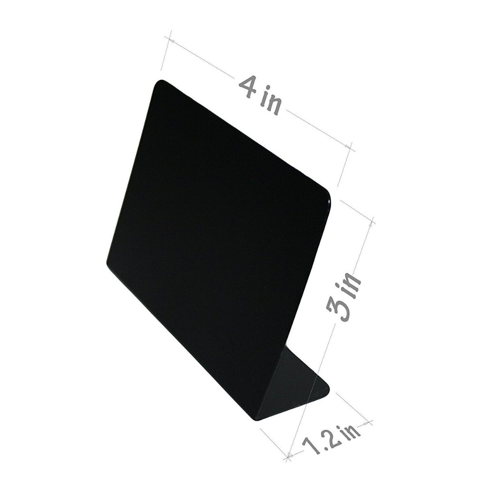 [SG] DitaDot 10pcs Mini Acrylic Blackboard Chalkboard Easel - Buffet ...