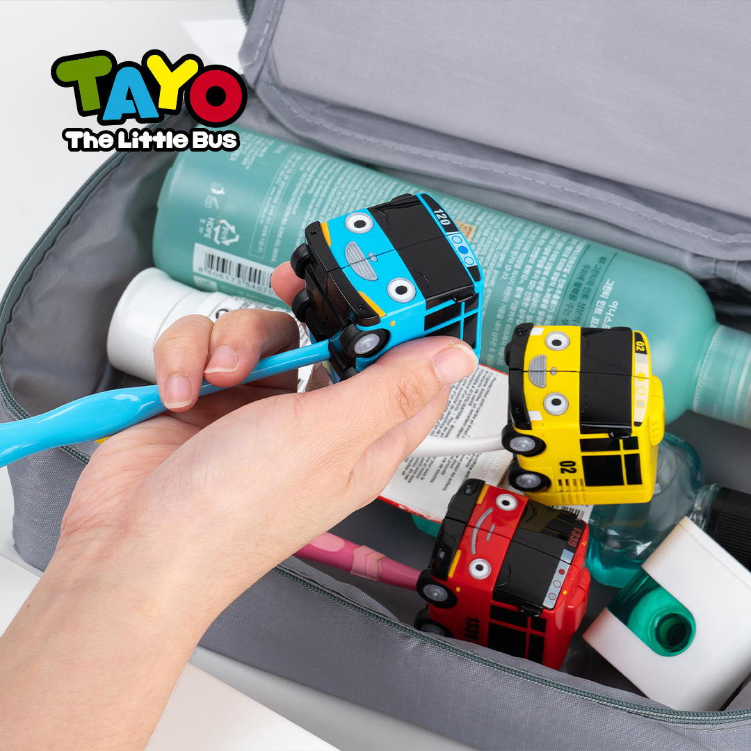 Flipper Tayo The Little Bus Kids Toothbrush Cover/Holder - Kids Oral ...