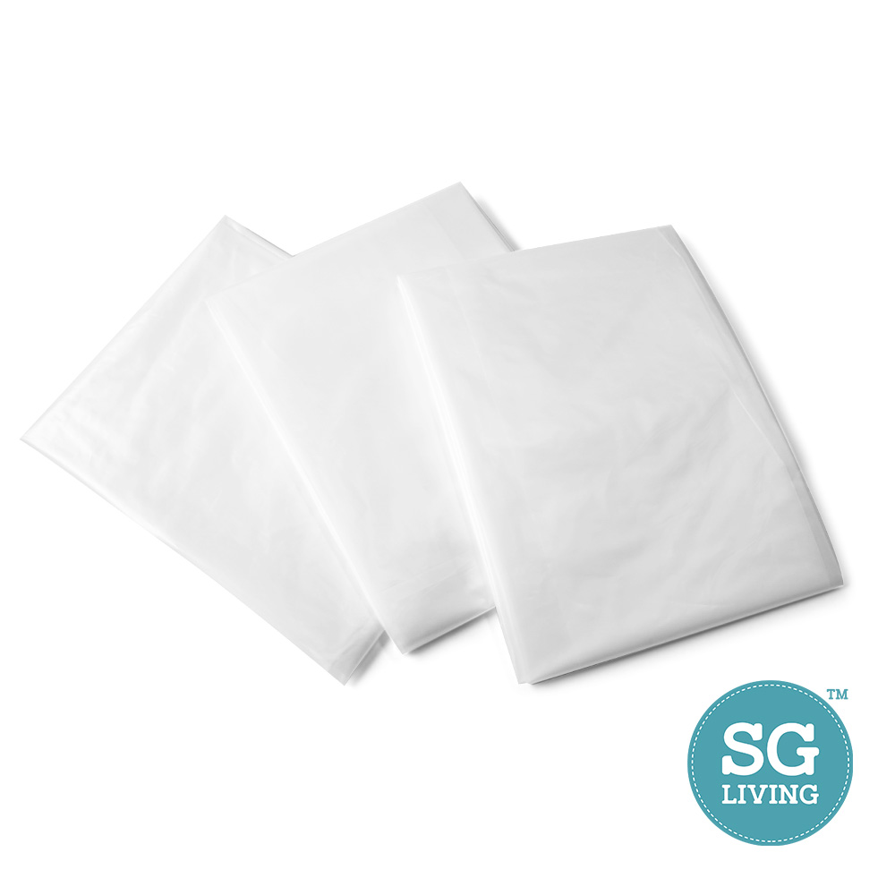 (SG Ready Stock) Big Plastic Bag | Clear Storage Bag | Jumbo Size Trash ...