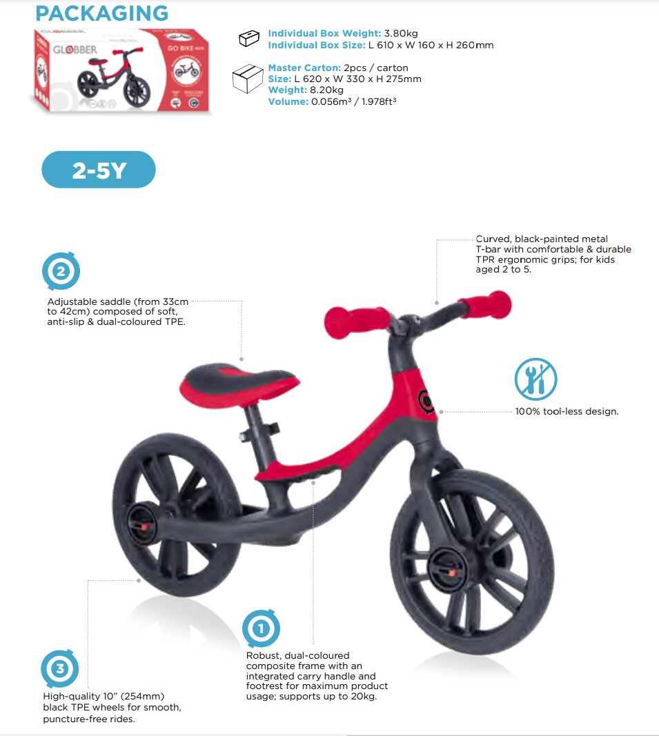 Globber Go Bike Elite Balance Bike (4 Colours) | Shopee Singapore