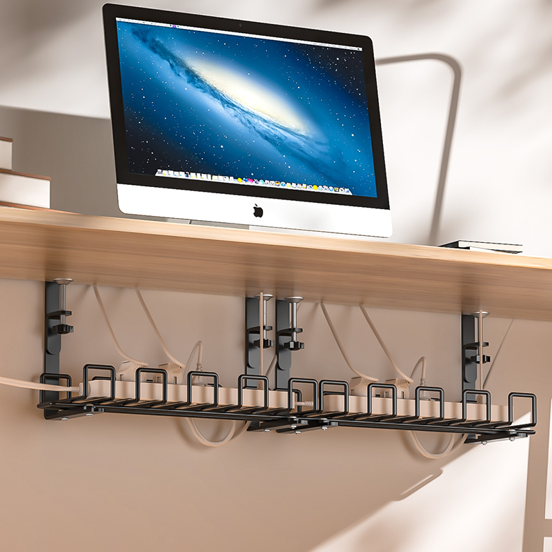 Under Desk Cable Organizer ,Under The Table Wire Management Rack ,36/40 ...