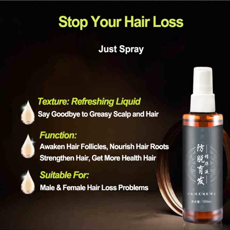 Hair Tonic Spray Hair Growth Serum Anti Hair Loss Serum Hair Loss Solution Promote Hair Growth