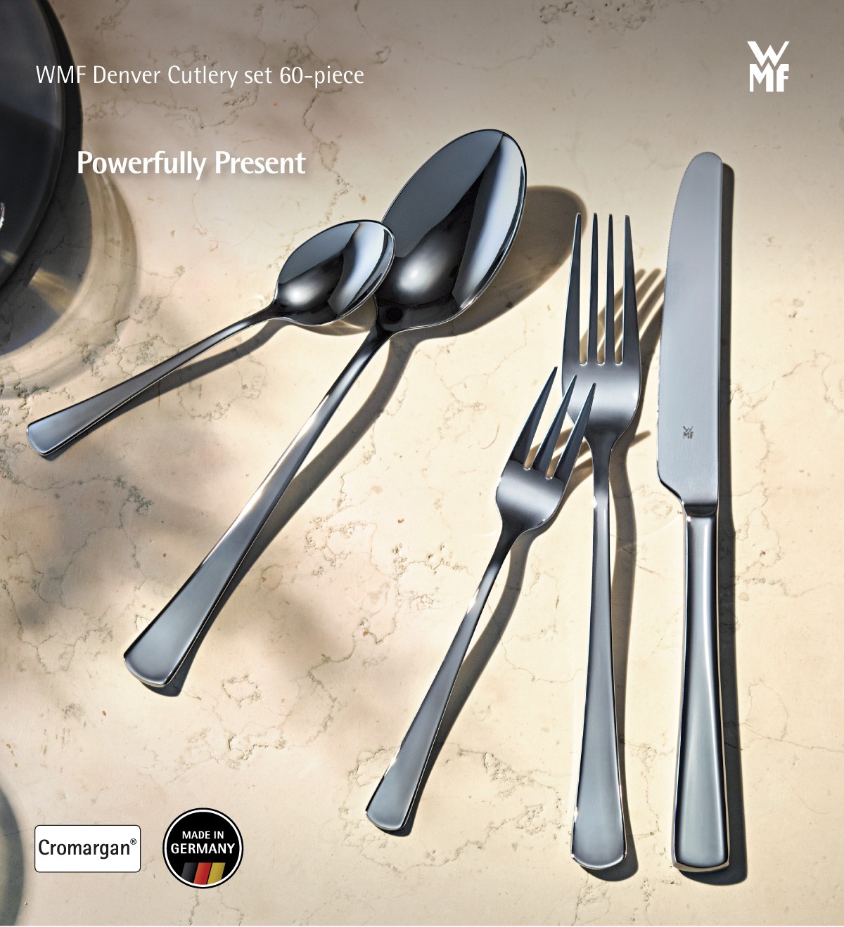 WMF Denver Cutlery set 60-piece Cromargan | Shopee Singapore