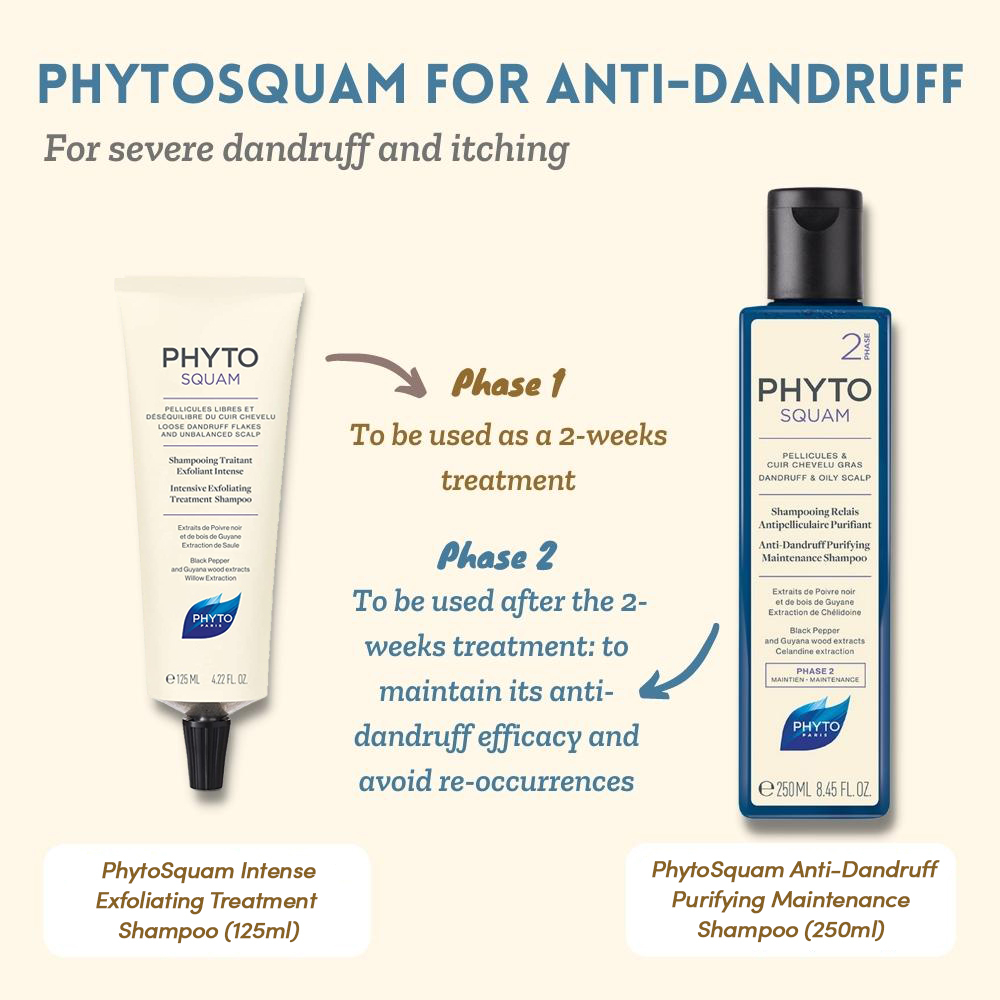 Phyto Botanical Shampoo : Squam / Densia / Lium+ / Keratine / Color ...