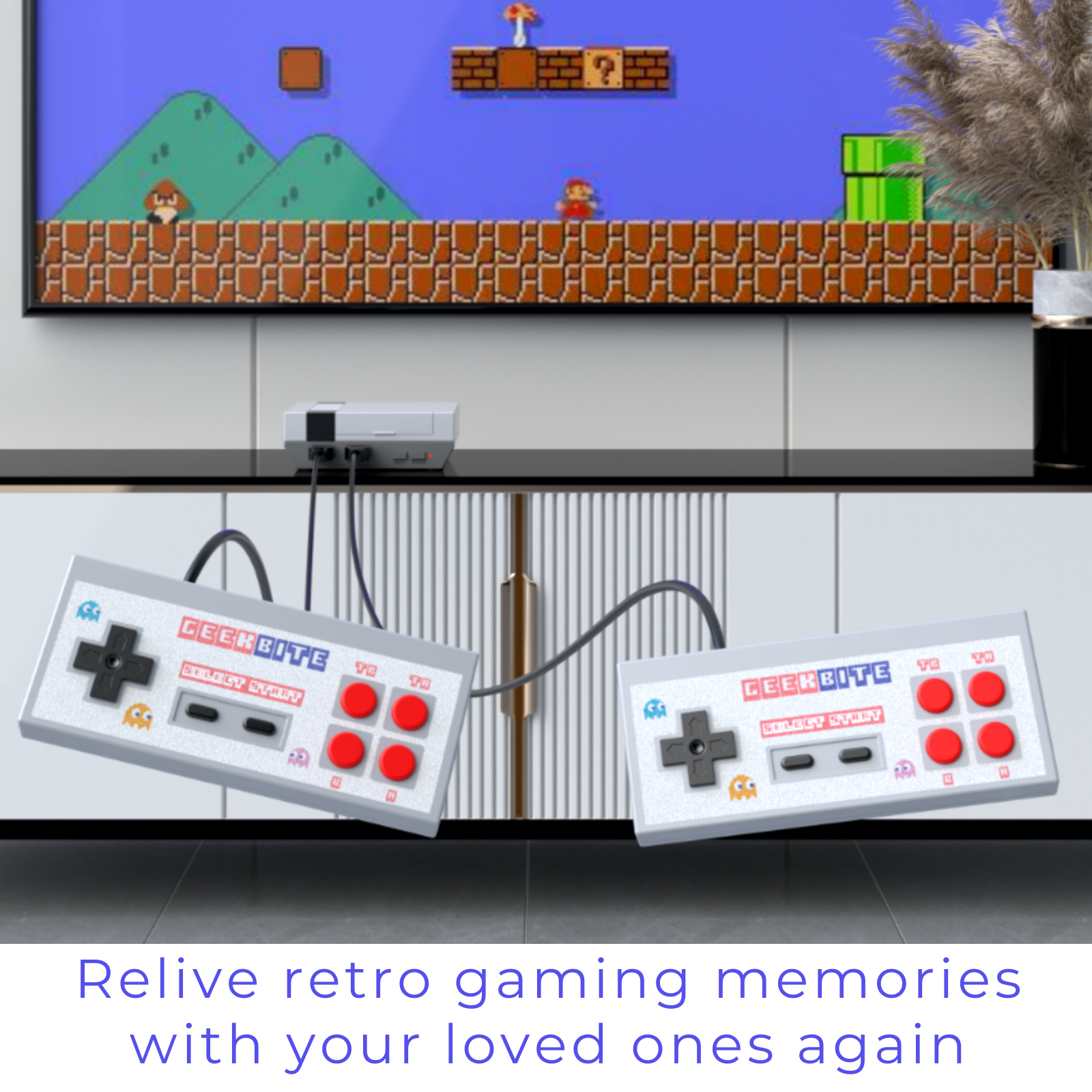 GeekBite GameBox USB Retro Game TV Console NES Classic (Latest SG ...