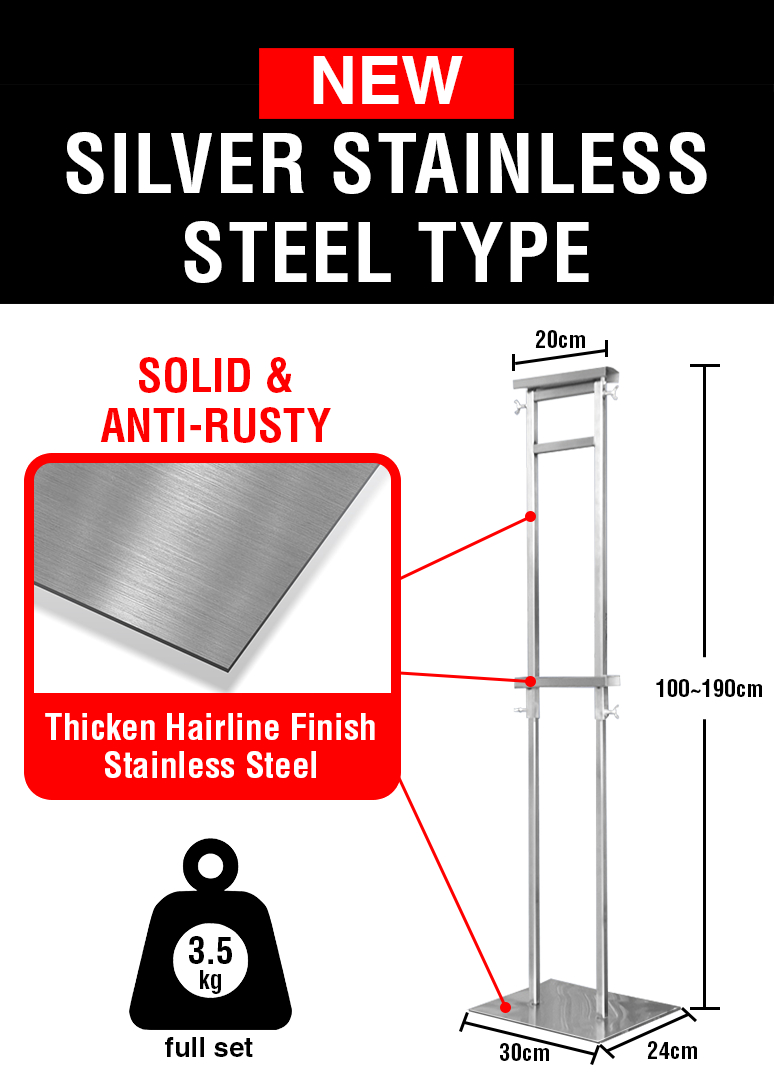 Double Side Metal Foamboard Poster Stand | Kapaline Display Stand ...