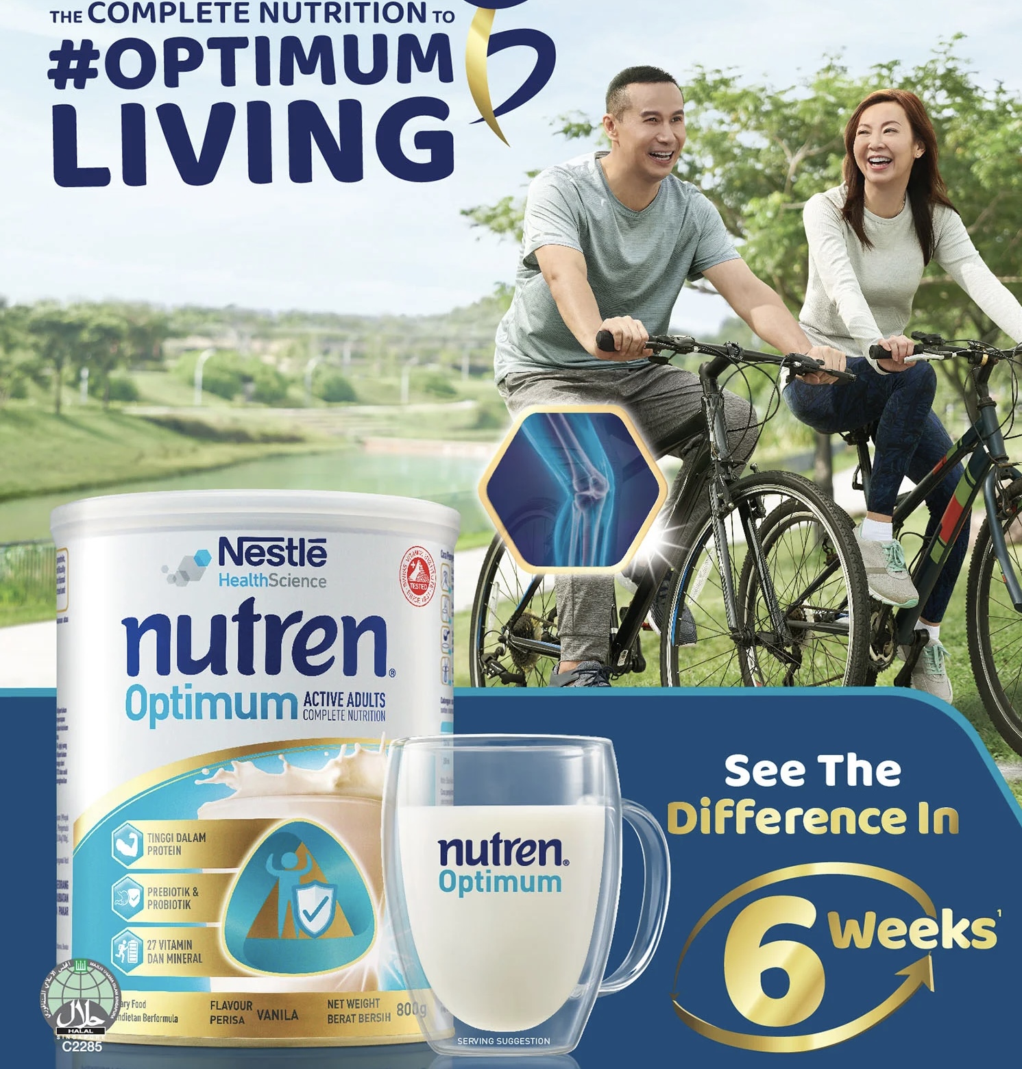 [Bundle of 2]Nestle Nutren Optinum Milk Powder 800g🔥SG READY STOCK🔥 ...