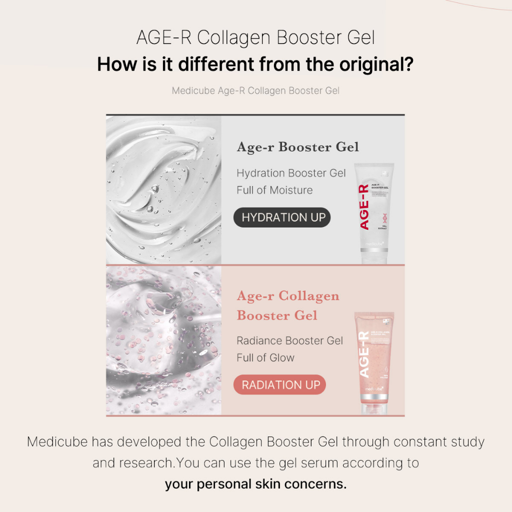 medicube Age-R Collagen Booster Gel Serum | Shopee Singapore