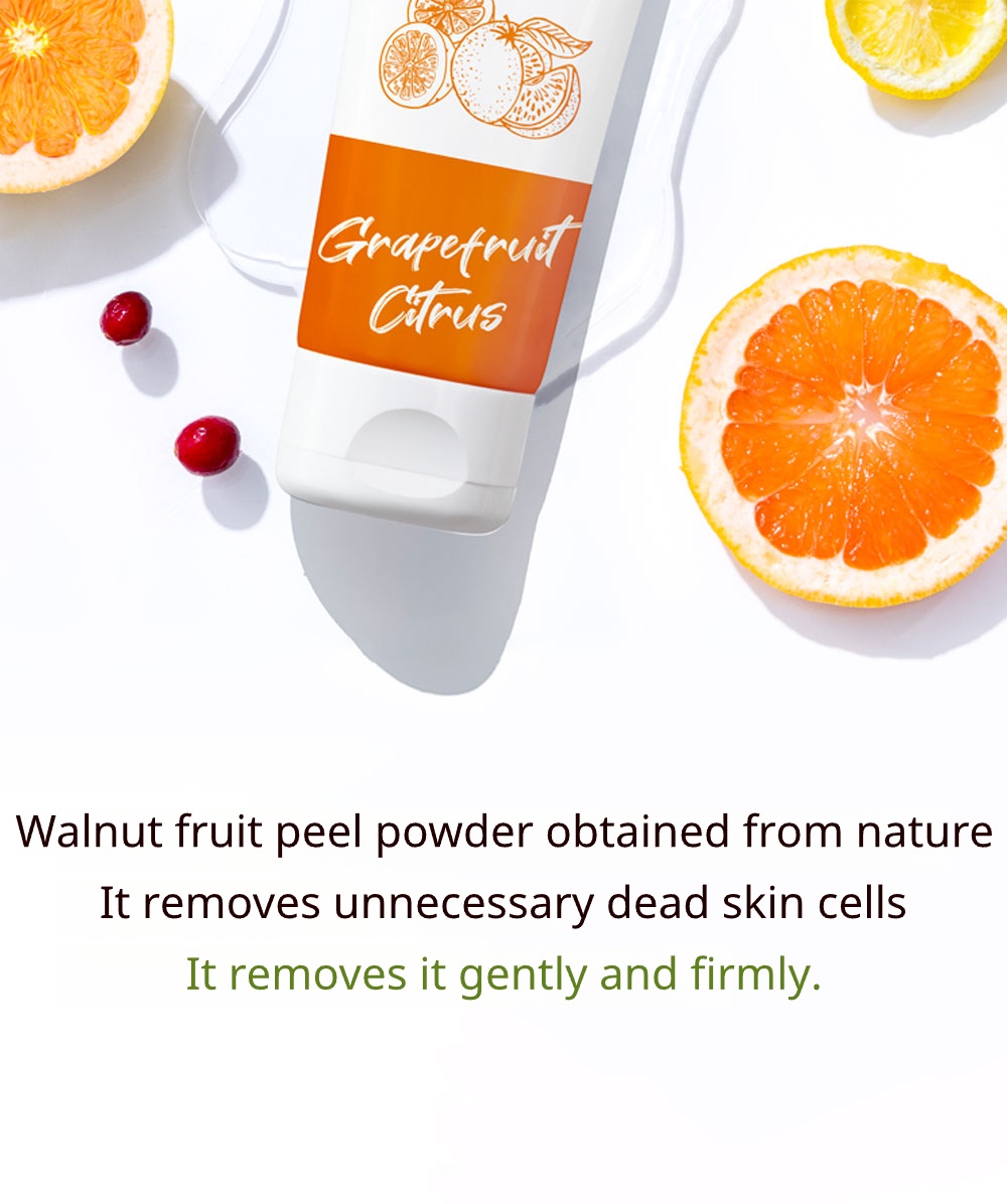 [RAVIEL] Pure Body Scrub wash Grapefruit Citrus Scent / Body ...