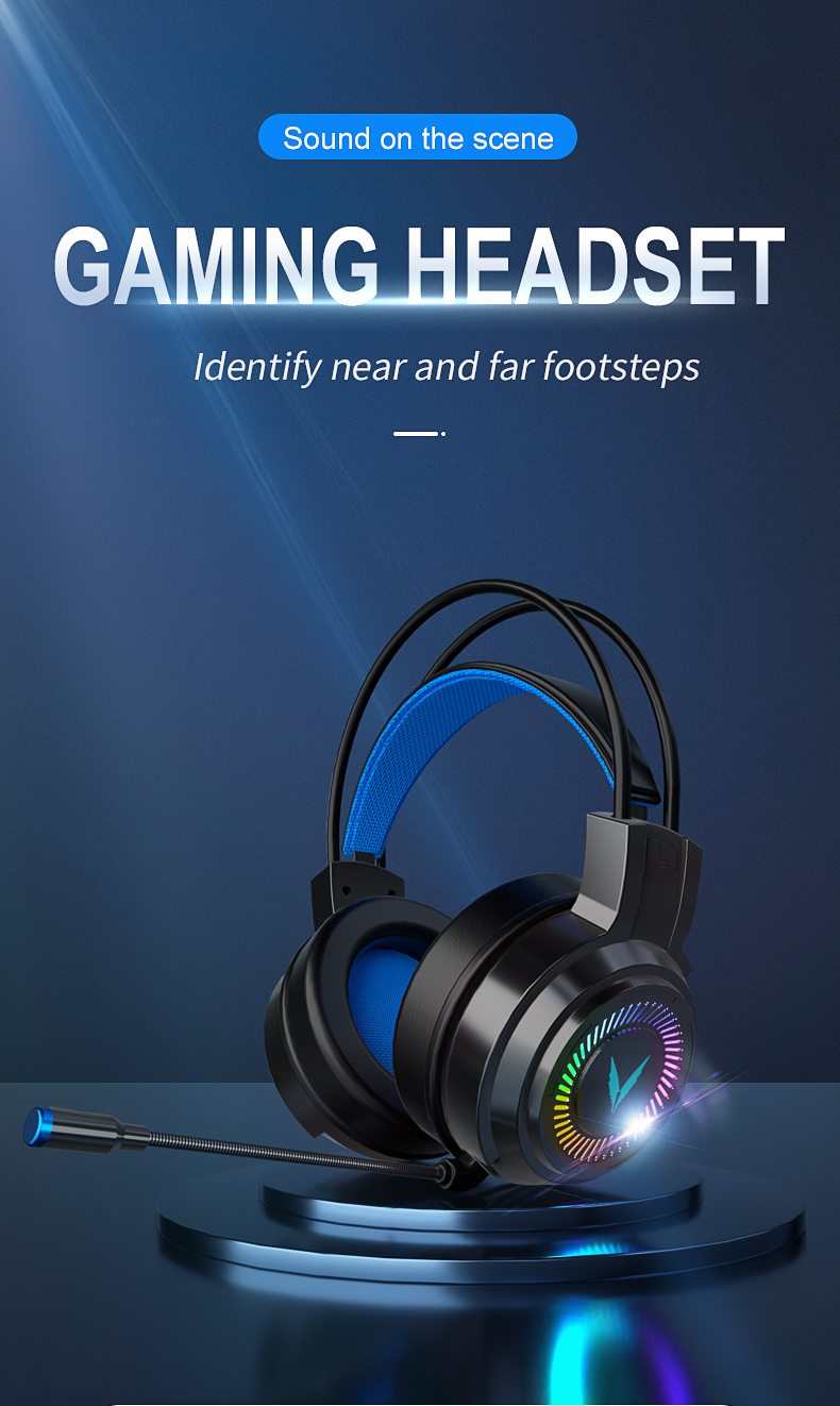 G60 Gaming Headset 7.1 Stereo Surround Sound, USB Headset Noise ...