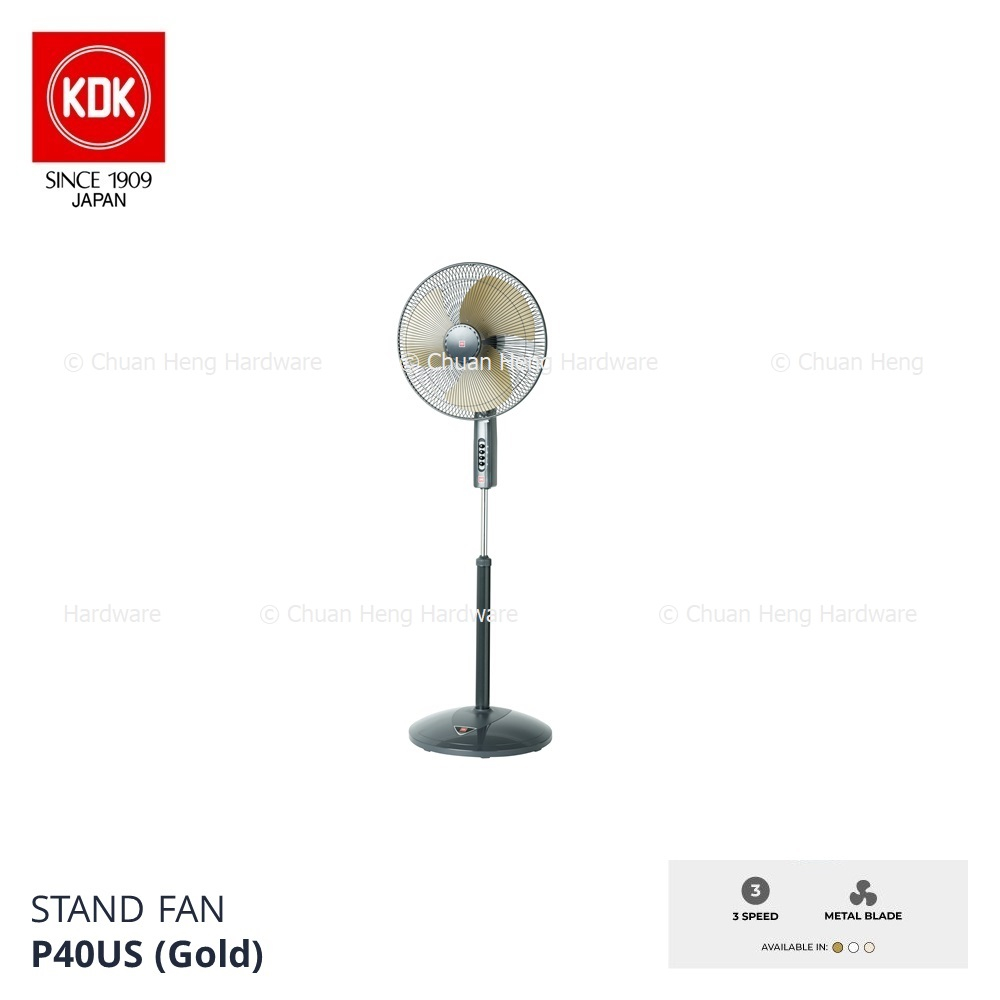 KDK P40US Stand Fan 40cm | Shopee Singapore