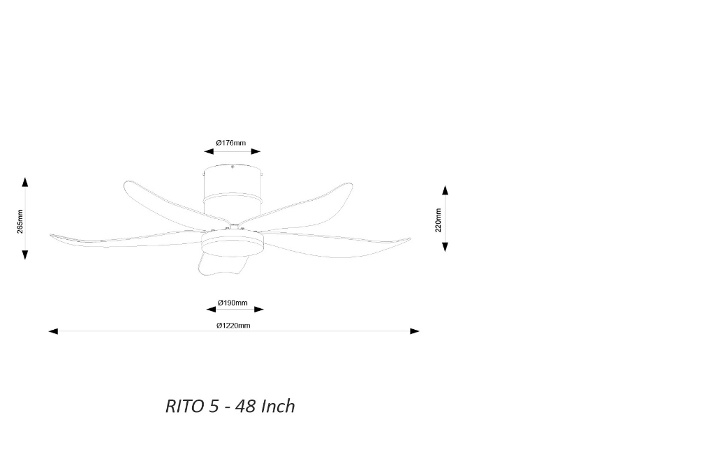 [INSTALLATION] - FANCO RITO - 3 / RITO - 5 46, 48, 52 & 54Inch DC Motor ...
