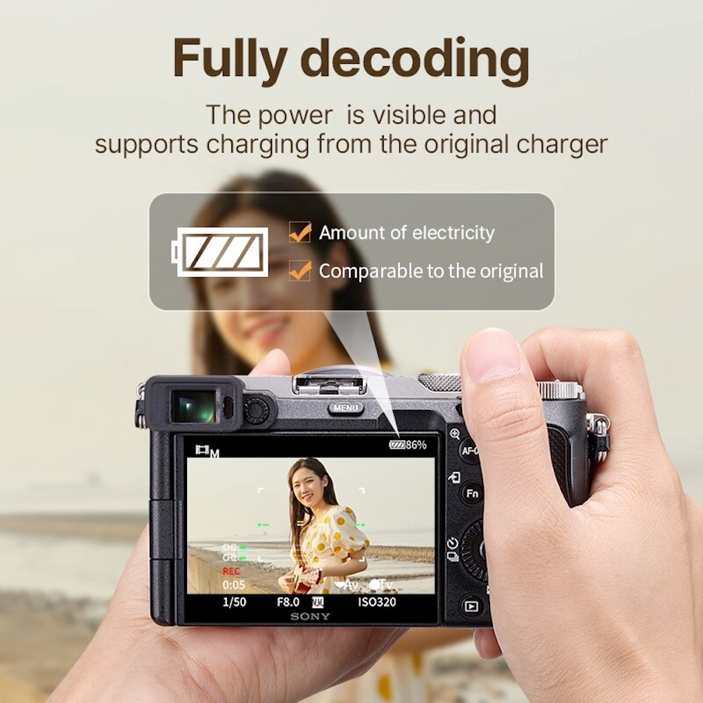 ULANZI UNP-FZ100 Type-C Rechargeable Battery For SONY Camera | Shopee ...