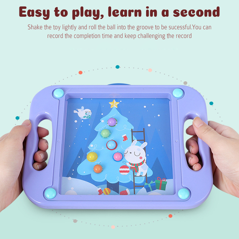 Handheld Balancing Ball Toy Rolling Ball Patience Game Children ...