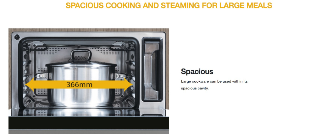 Whirlpool CS1250 4S Mini Combi Steamer 25L with 1 Year Warranty ...