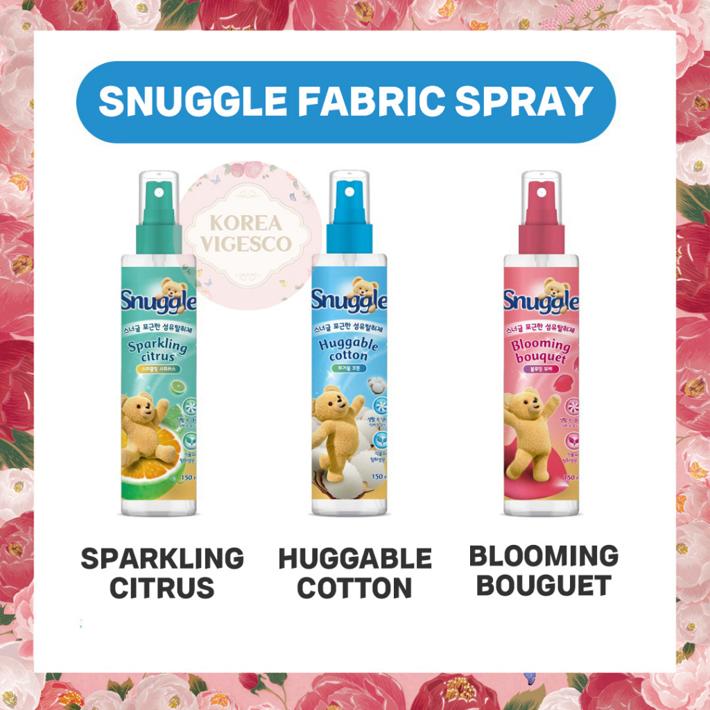 Snuggle Fabric Refresher Spray 150ml/Fabric Deodorant | Shopee Singapore