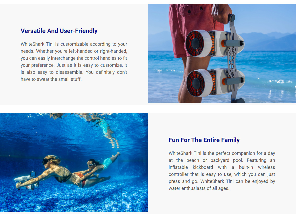 Sublue Tini Underwater Scooter | Diving accelerator|Family Friendly ...