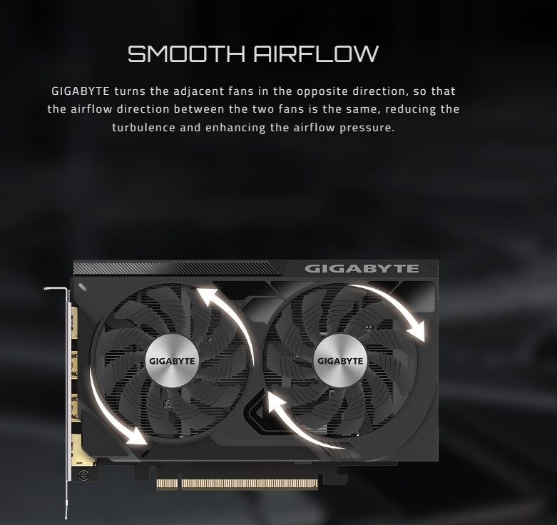 GIGABYTE NVIDIA GeForce RTX 4060 RTX4060 WINDFORCE OC 8GB GDDR6 GAMING ...