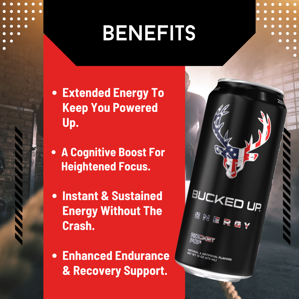 Bucked Up Energy, Extreme Energy And Focus Drink, Energy Drinks ...
