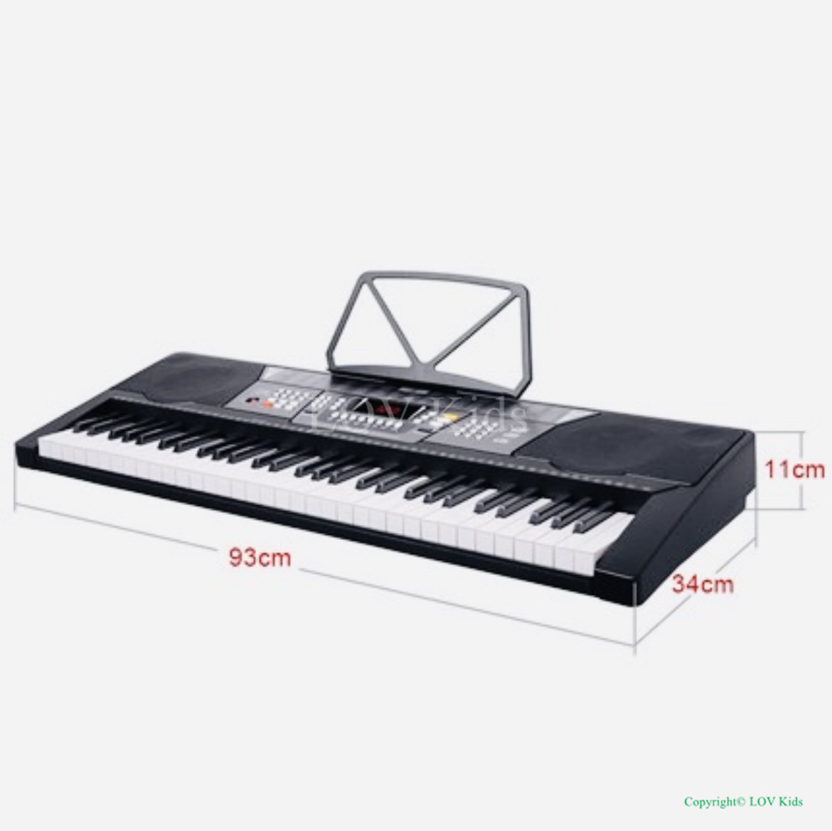 Music Keyboard MK-2089/MK-829 Electronic Piano 61 keys High Quality LCD ...