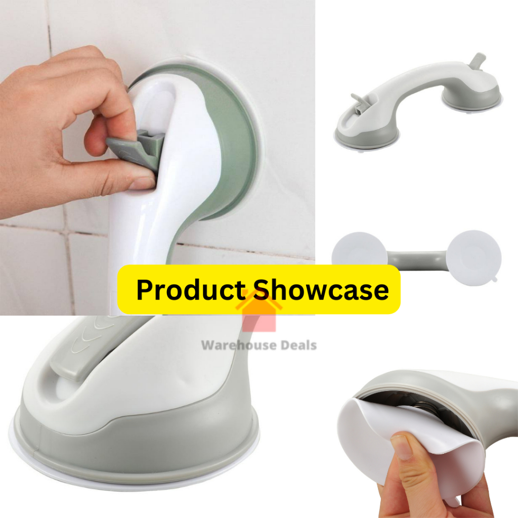 Safety Helping Handle Toilet Handrail Support Grab Bar | Shopee Singapore