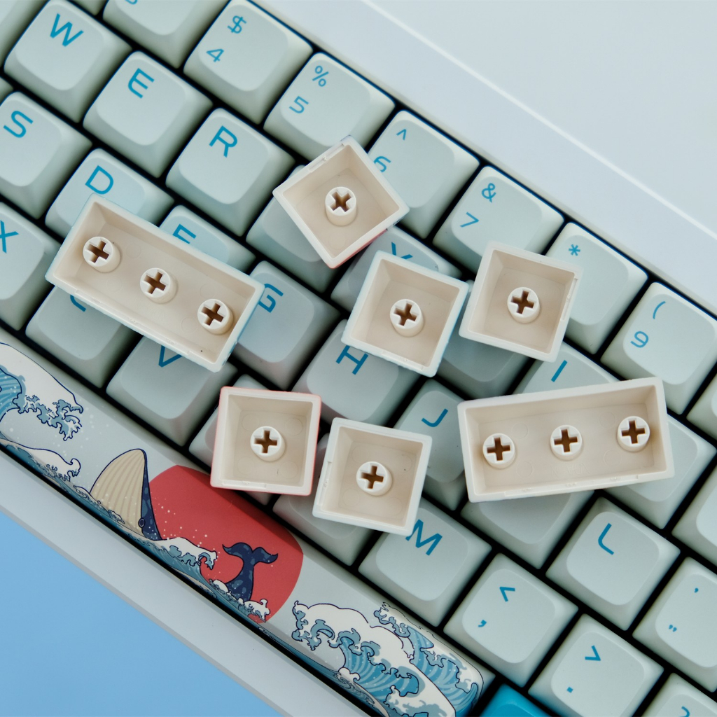 [SG Local Stock] Coral Sea Keycaps | 123 Keys | XDA Profile | PBT Dye ...