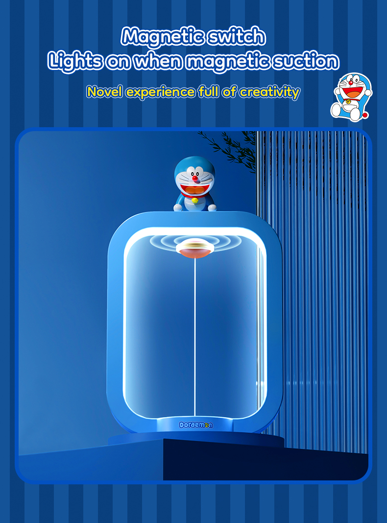 Doraemon Magnetic Levitation Night Light (Blue) | Shopee Singapore