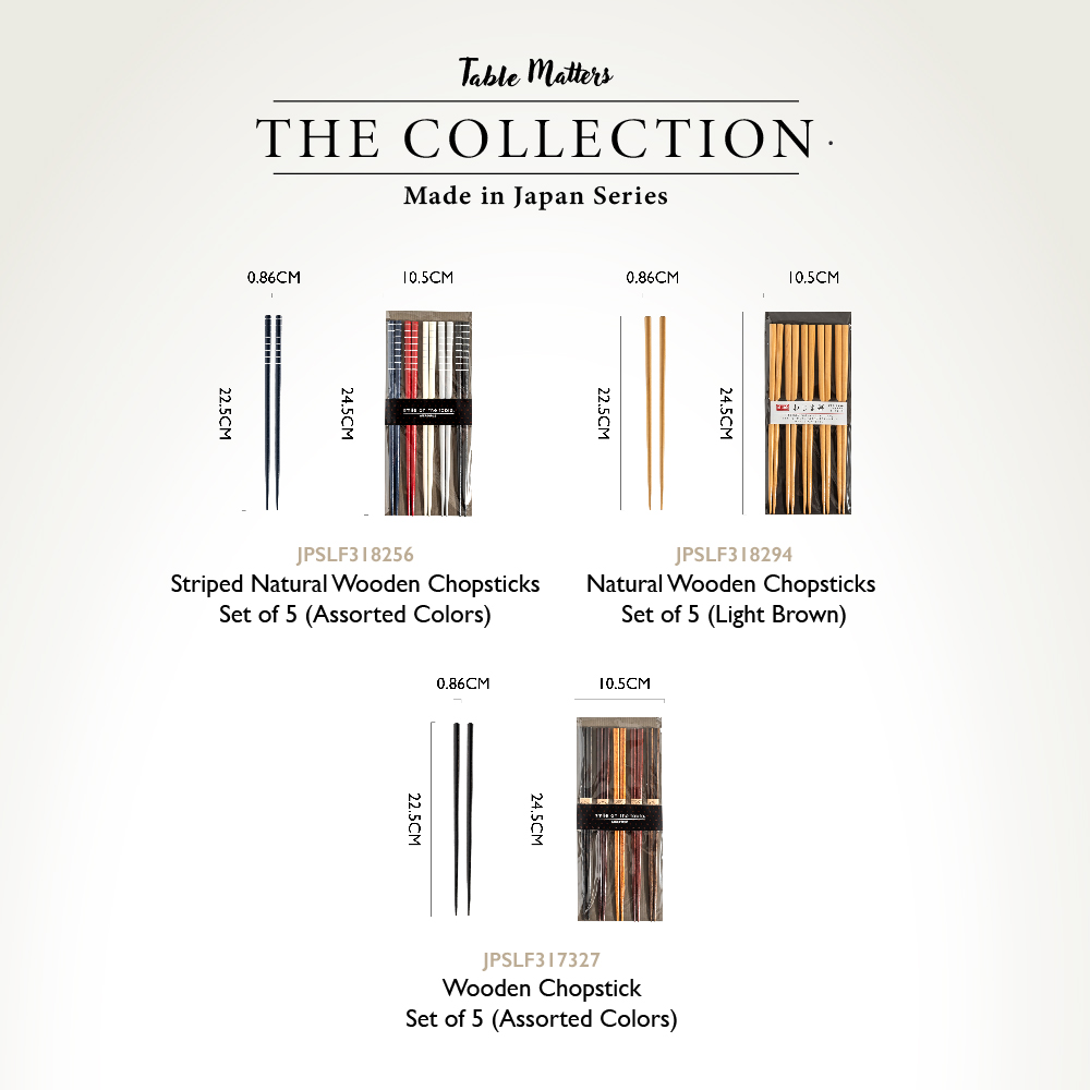 Table Matters - Japan Chopstick Collection | PBT | WOODEN | BAMBOO ...