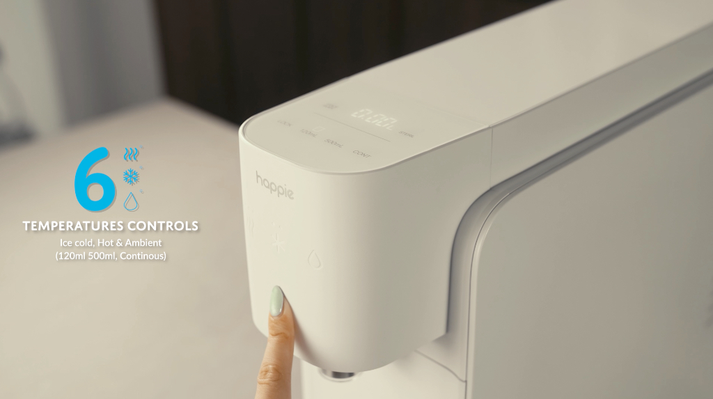 Happie Joy Water Purifier With STEALTH Technology Cold Hot Dispenser ...