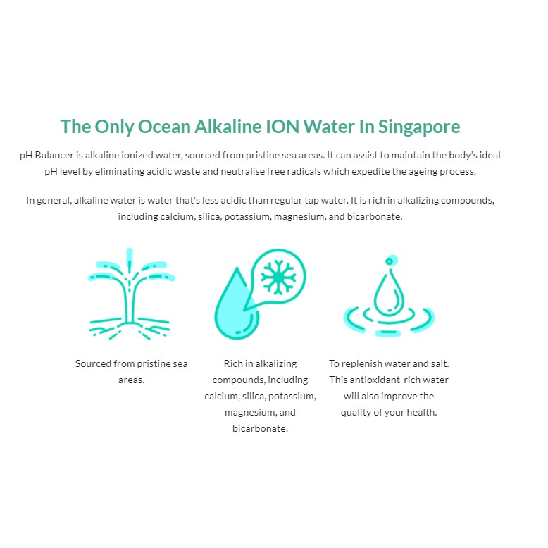 pH Balancer Ocean Alkaline Water 24 x 600ml (Bundle of 3 / 4 / 6 ...