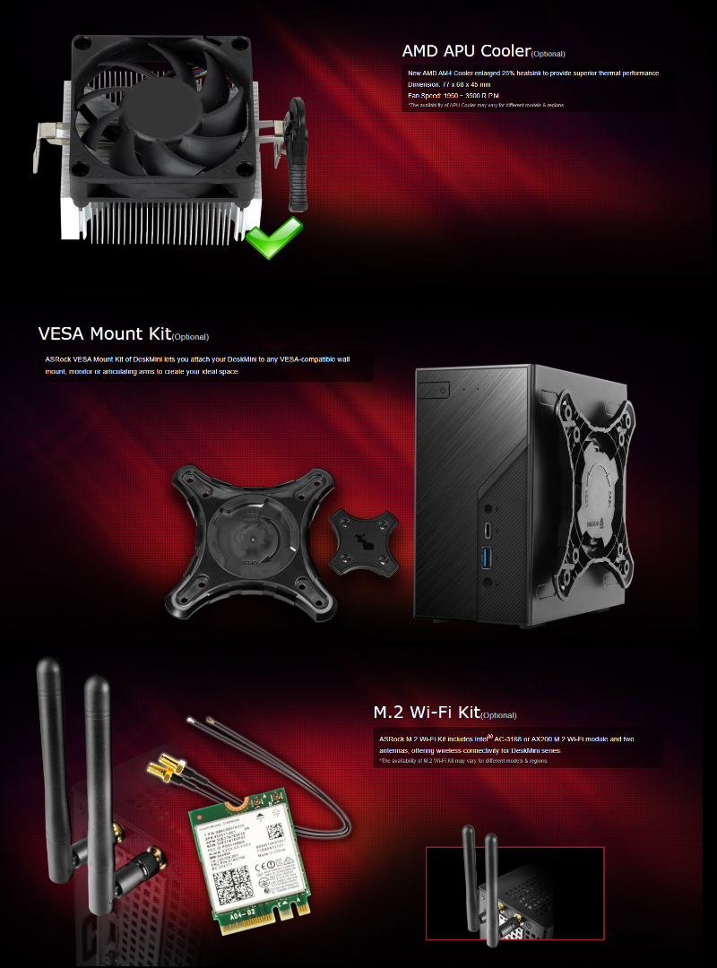 ASROCK DESKMINI X300 Barebones Mini PC | Shopee Singapore