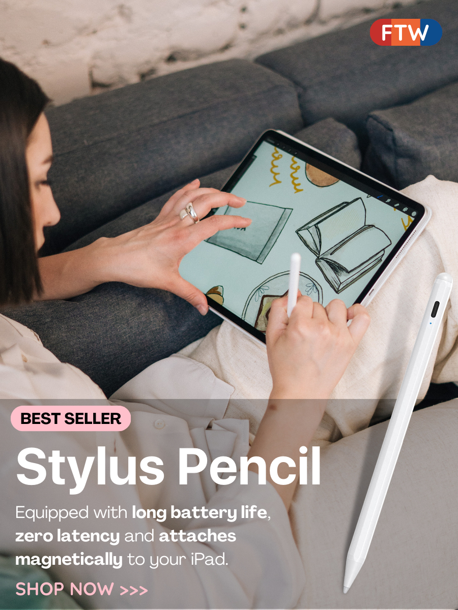 [1-2 DAY DELIVERY!!] FTW Magic Stylus Pen, iPad Pencil With Palm ...