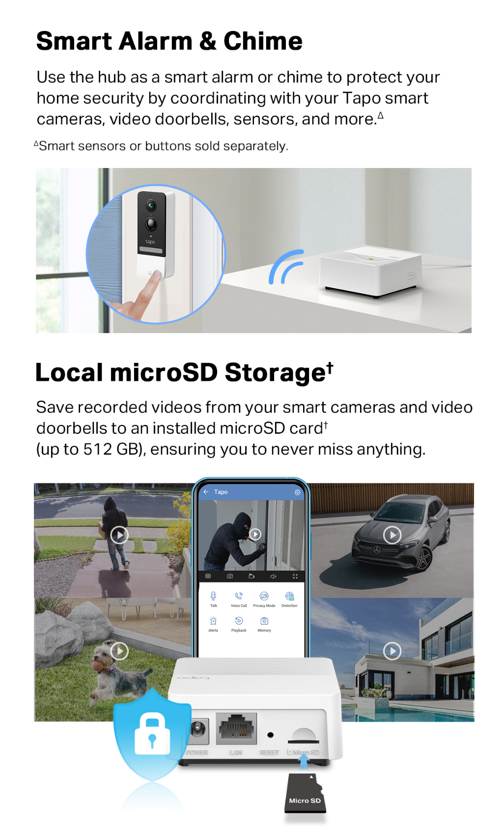 TP-Link Smart Hub Tapo H200 (Works with Tapo Smart Home Devices ...