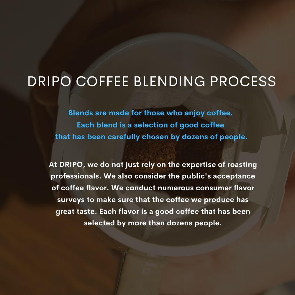 DRIPO咖啡焙煎所 | DRIPO Coffee Roasters filter drip bag TSUBOYA BLEND/ONNA BLEED /SHURI BLEND ...