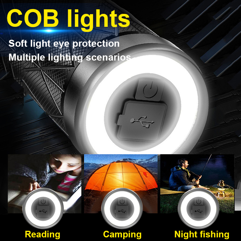 Super Outdoor Flashlight G48 LED Torch Light Super bright Flashlight ...